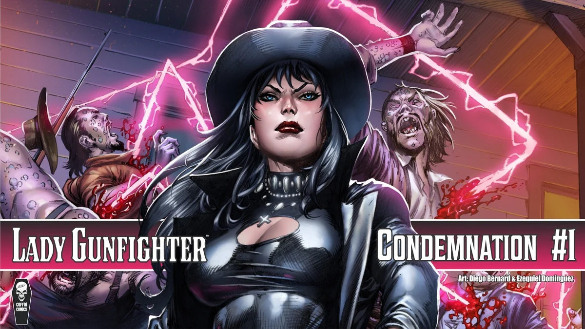 Lady Gunfighter books on the presses NOW! – Coffin Launch