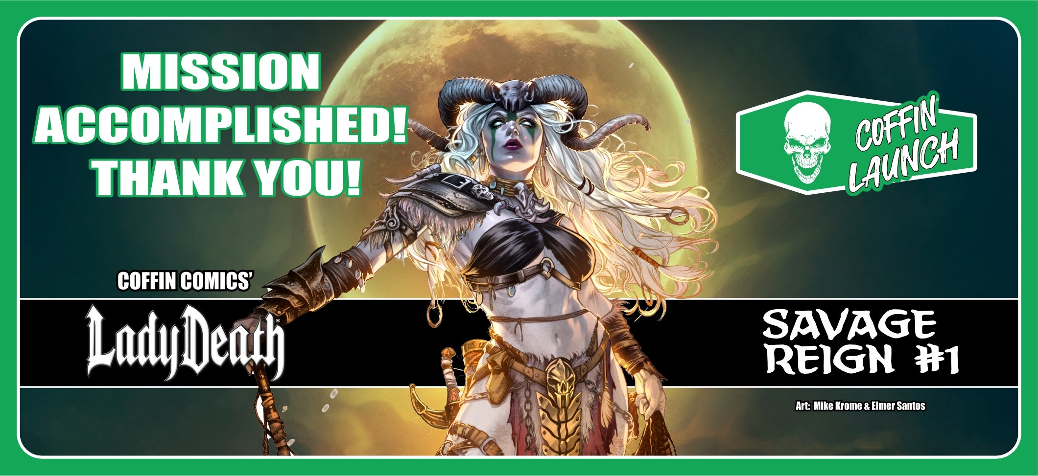Lady Death: Savage Reign #1 – Coffin Launch